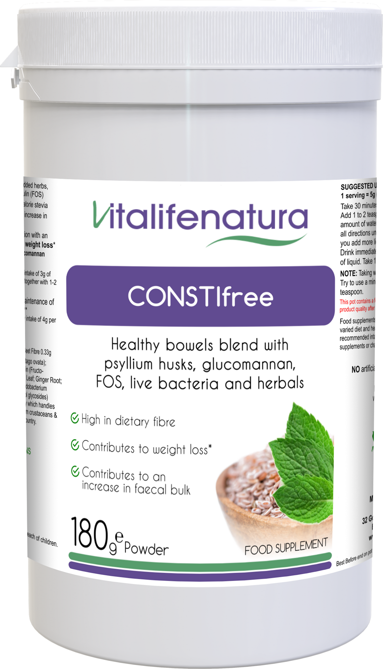 VitaLax 90 Capsules — Vitalifenatura