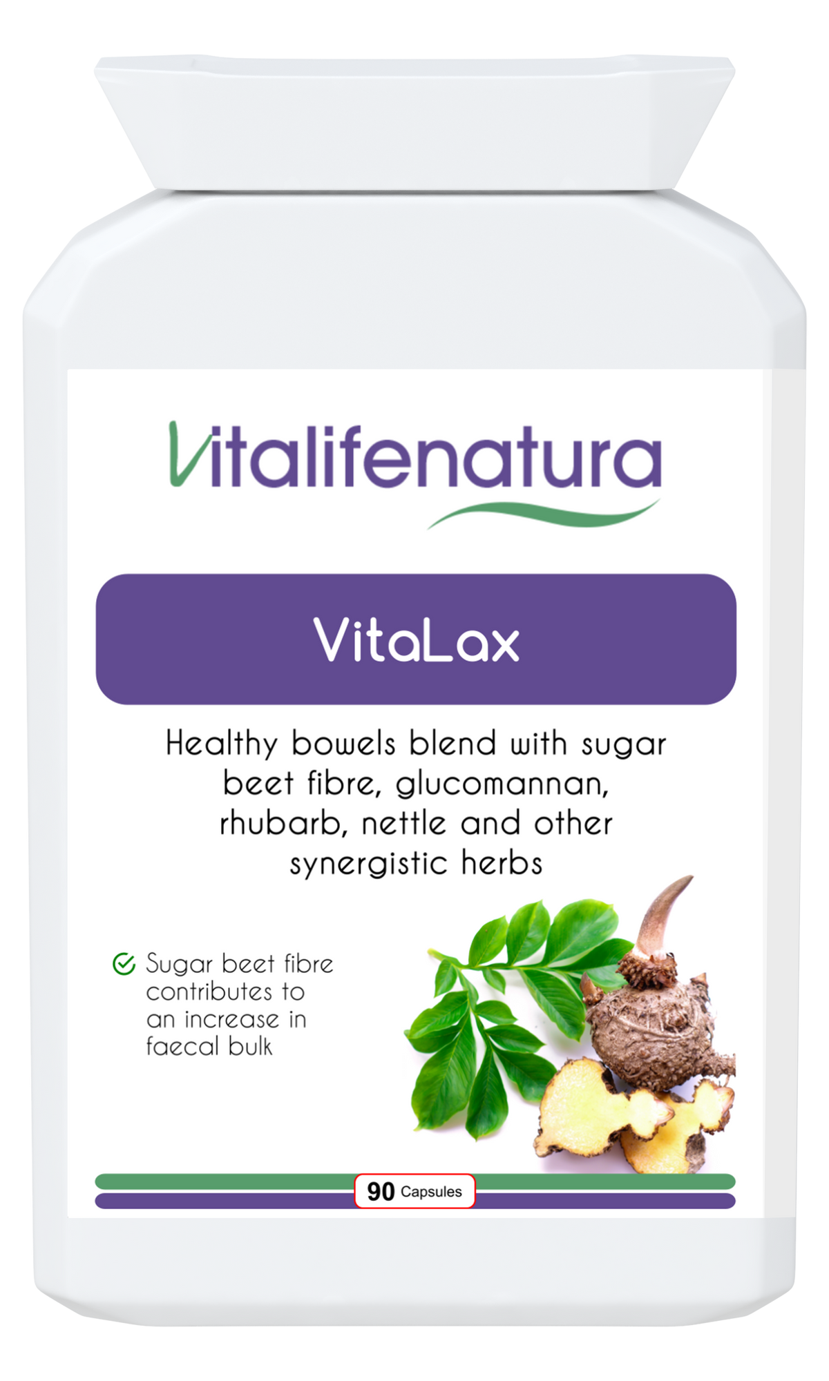 VitaLax 90 Capsules — Vitalifenatura